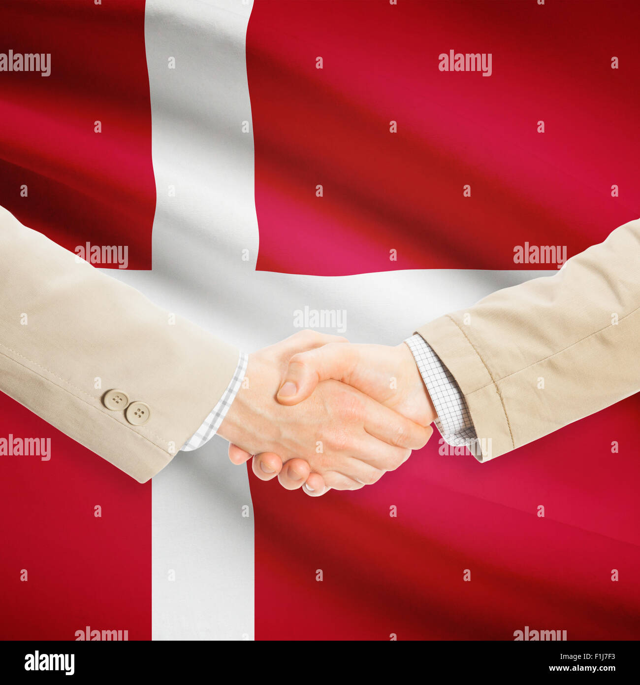 Danish handshake hi-res stock photography and images - Alamy