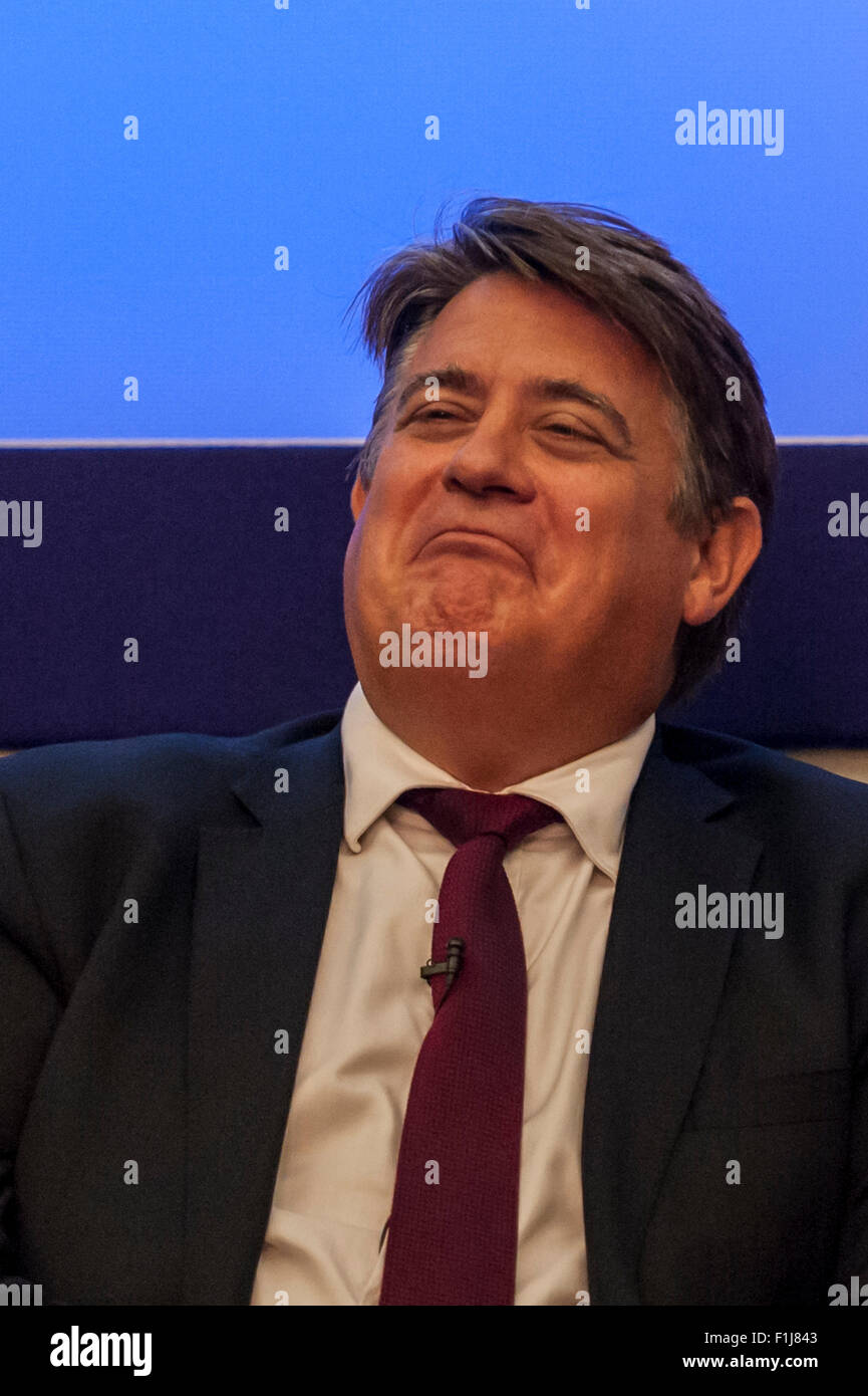 London, UK. 2 September 2015. Stephen Greenhalgh speaks as Centre for ...