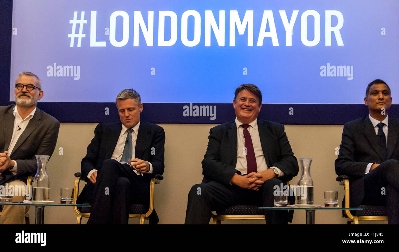 London, UK. 2 September 2015. Centre for London and Prospect Magazine ...