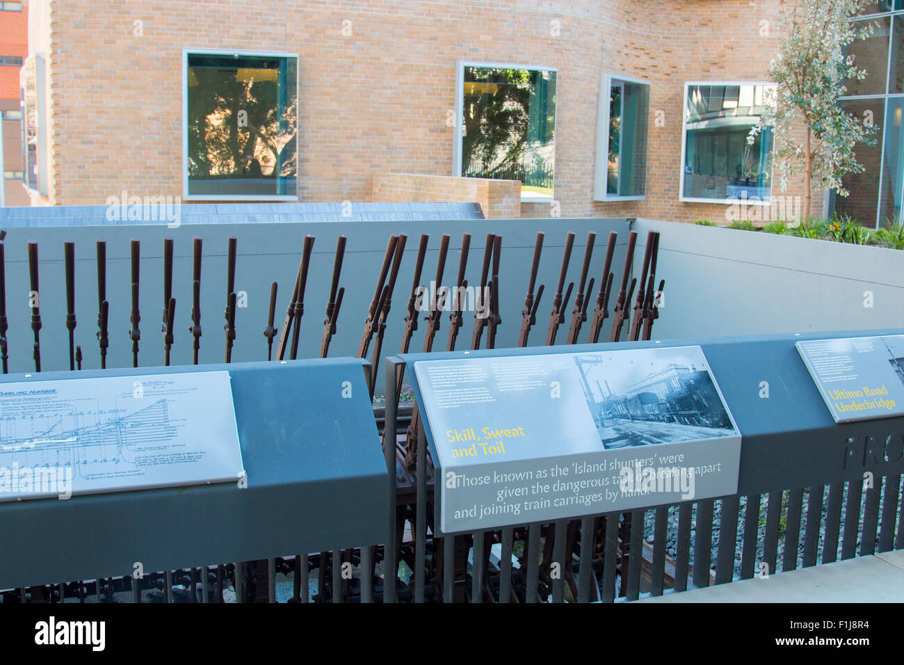 Former Goods line running by UTS building in Sydney,Australia Stock ...