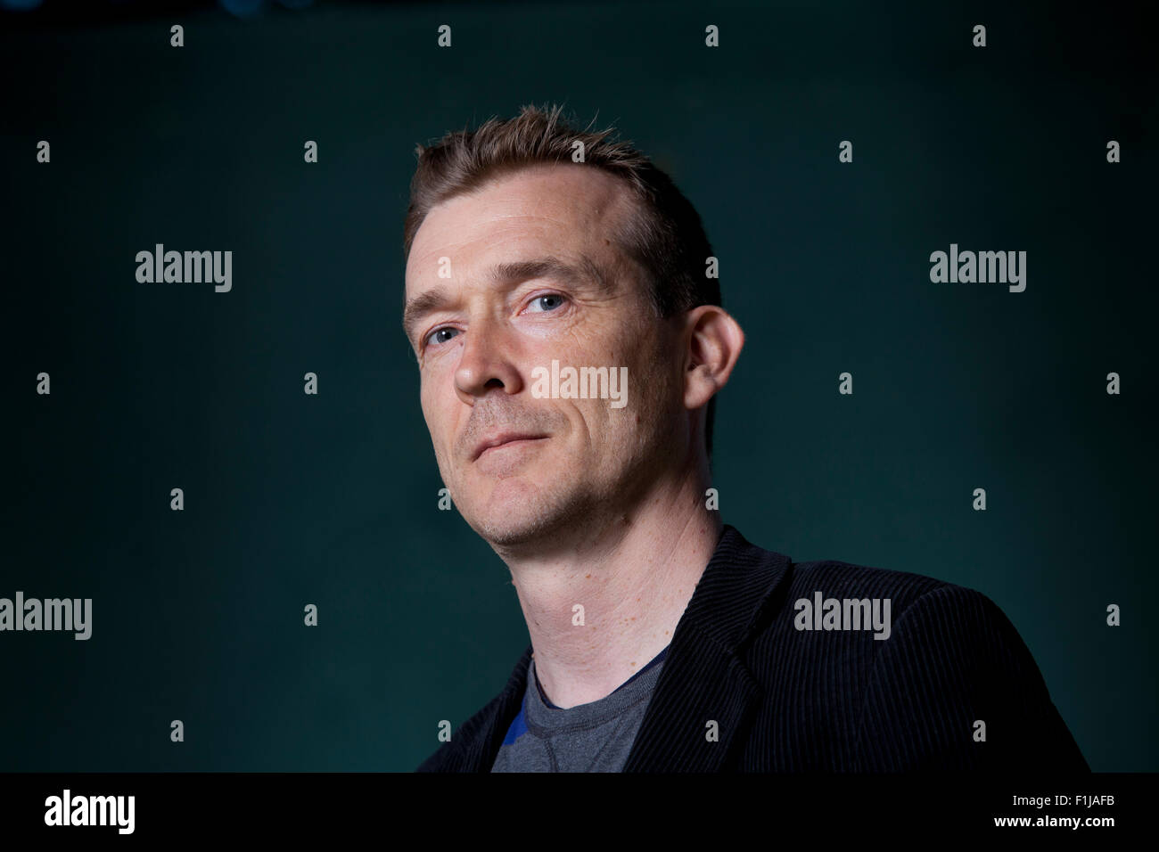 David Stephen Mitchell, the English novelist, at the Edinburgh ...
