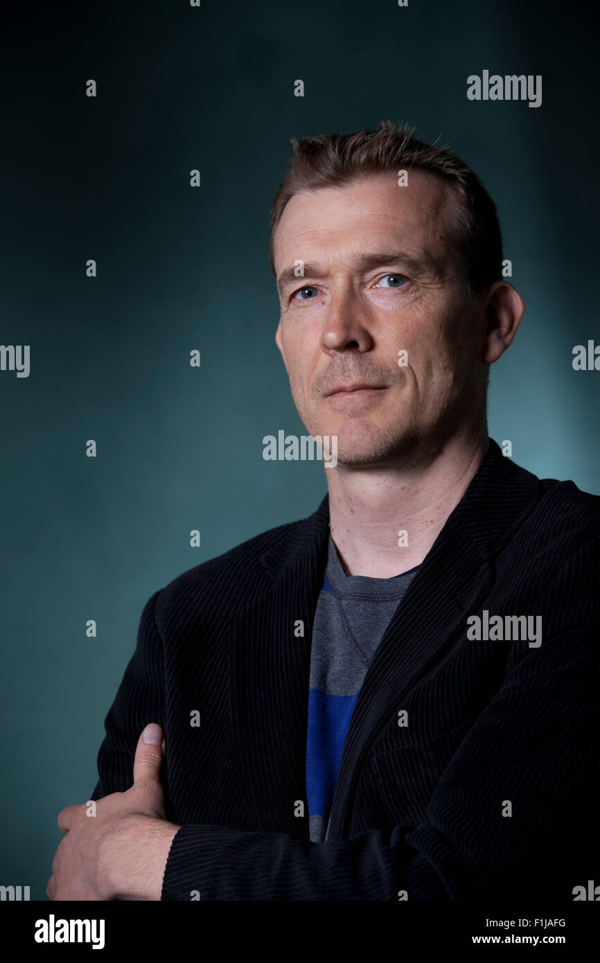 David Stephen Mitchell, the English novelist, at the Edinburgh ...