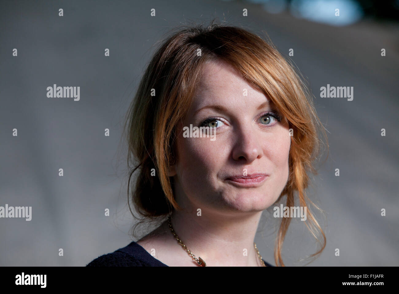 Kirsten Innes, the Scottish author and journalist, at the Edinburgh ...