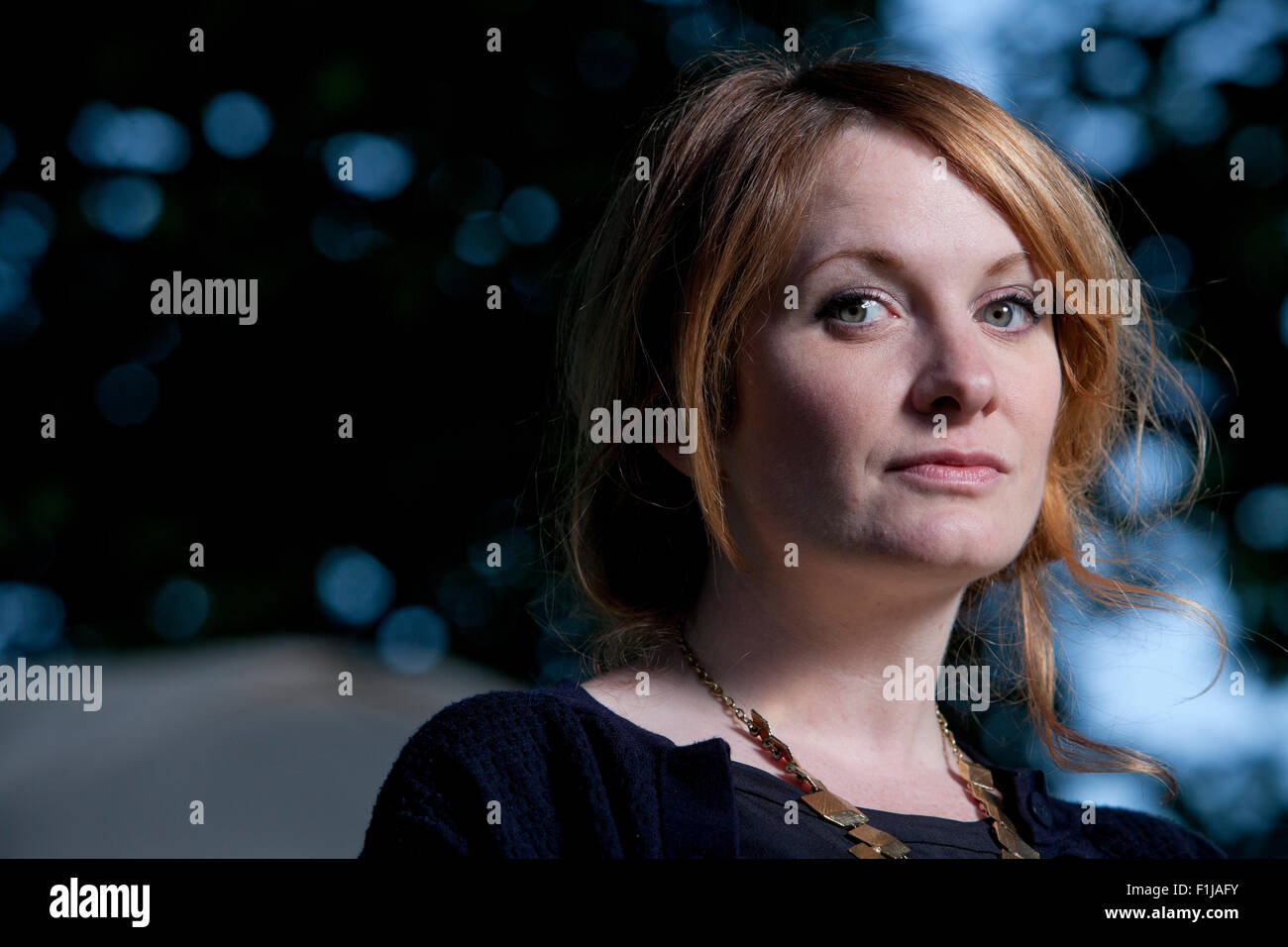 Kirsten Innes, the Scottish author and journalist, at the Edinburgh ...