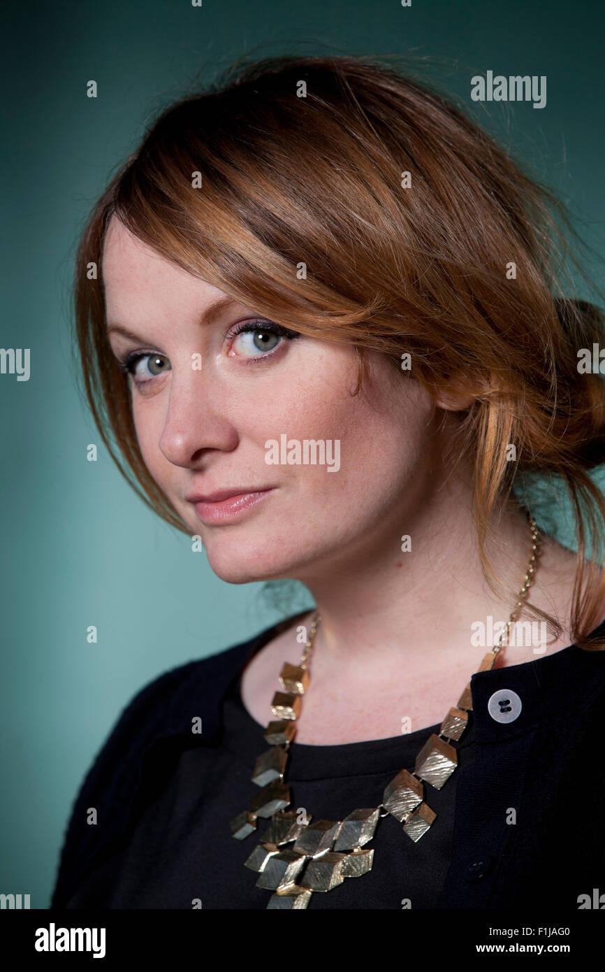 Kirsten Innes, the Scottish author and journalist, at the Edinburgh ...