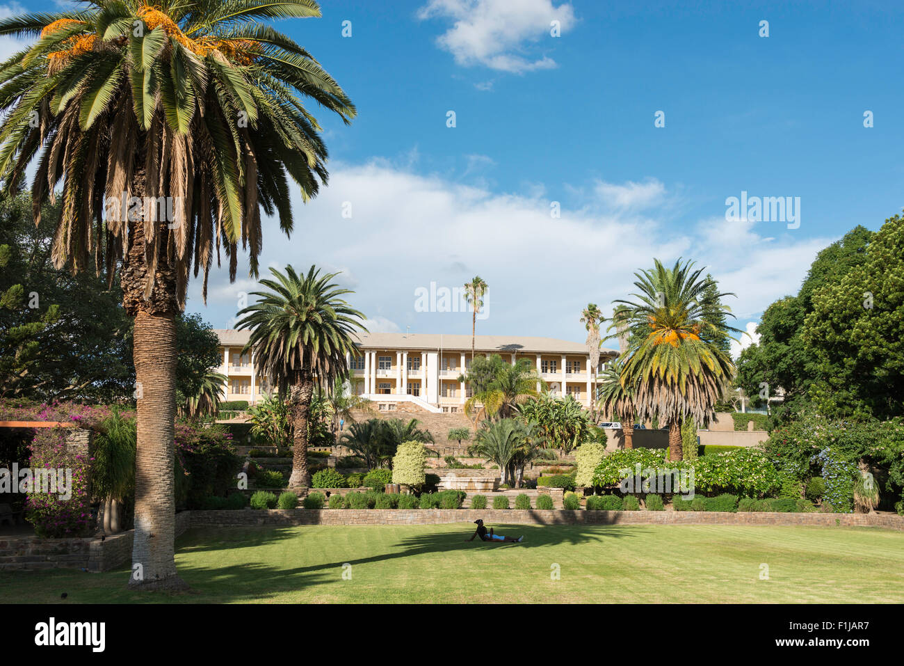 Parliament Building from Parliament Gardens, Robert Magabe Avenue ...