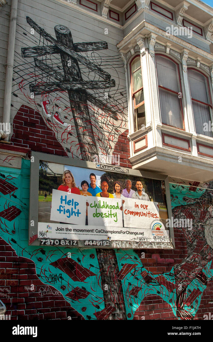 Billboard mural hi-res stock photography and images - Alamy