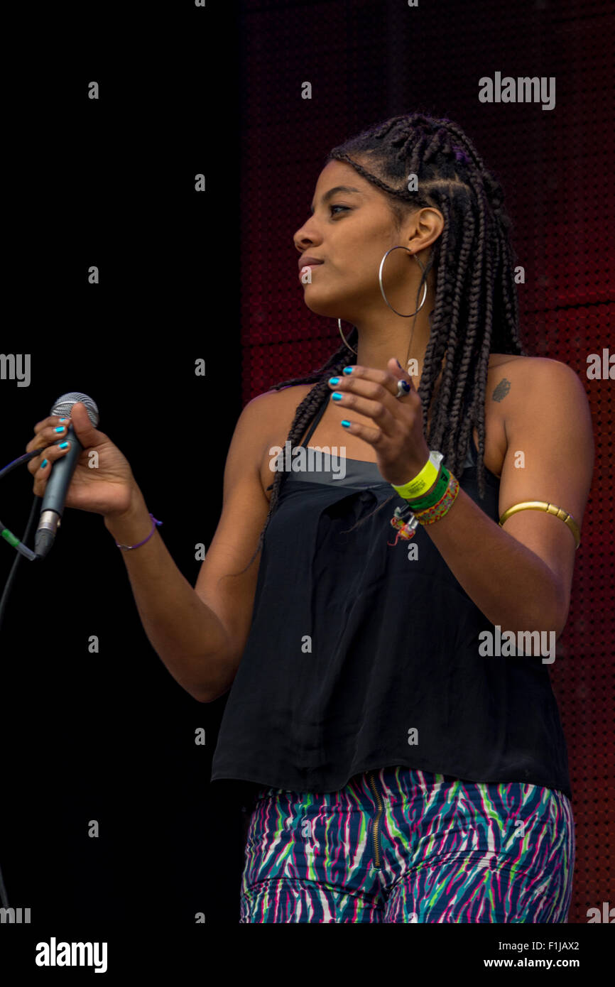 Dojo lie at Victorious Festival Portsmouth 2015 Stock Photo - Alamy