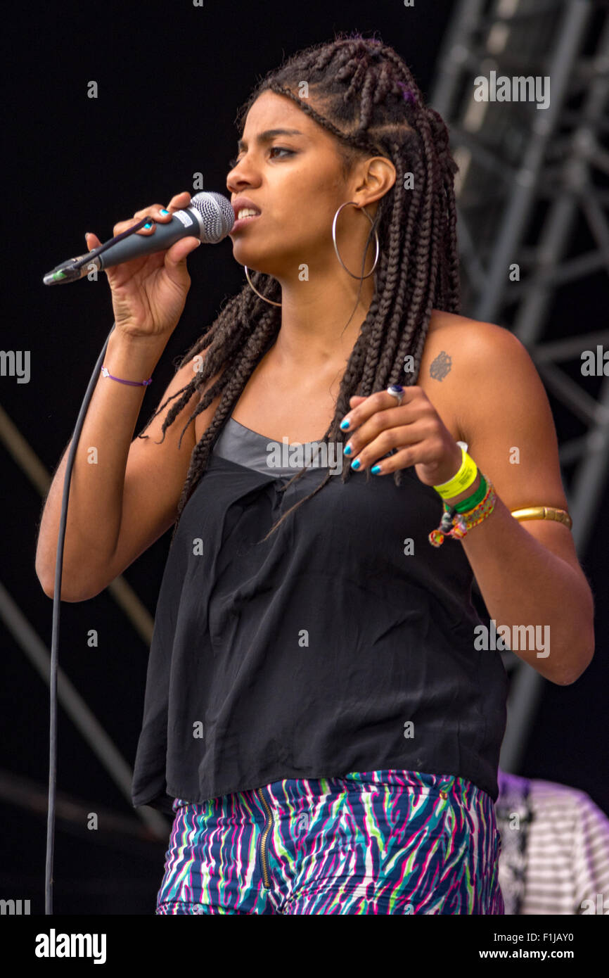 Dojo lie at Victorious Festival Portsmouth 2015 Stock Photo - Alamy
