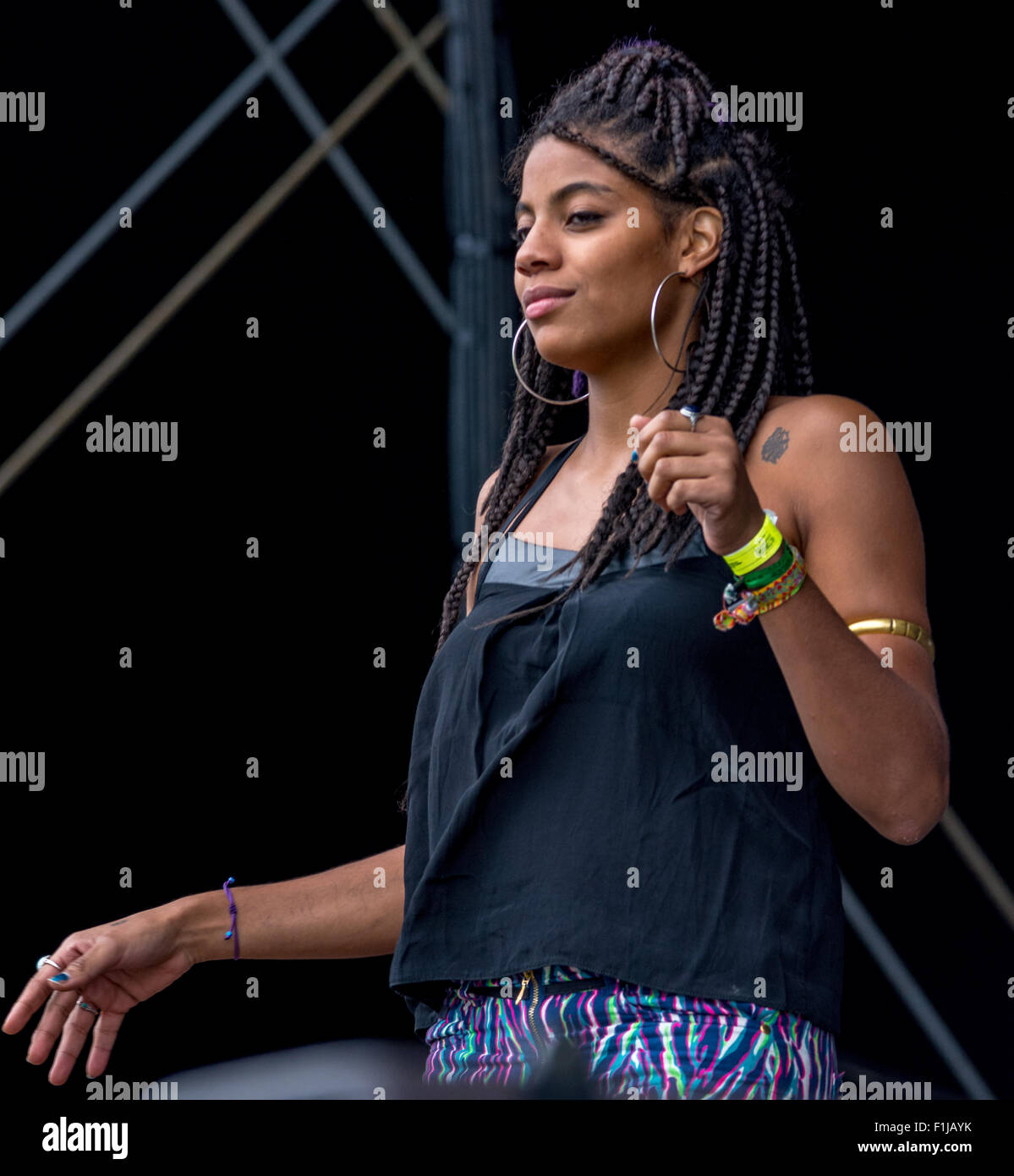 Dojo lie at Victorious Festival Portsmouth 2015 Stock Photo - Alamy