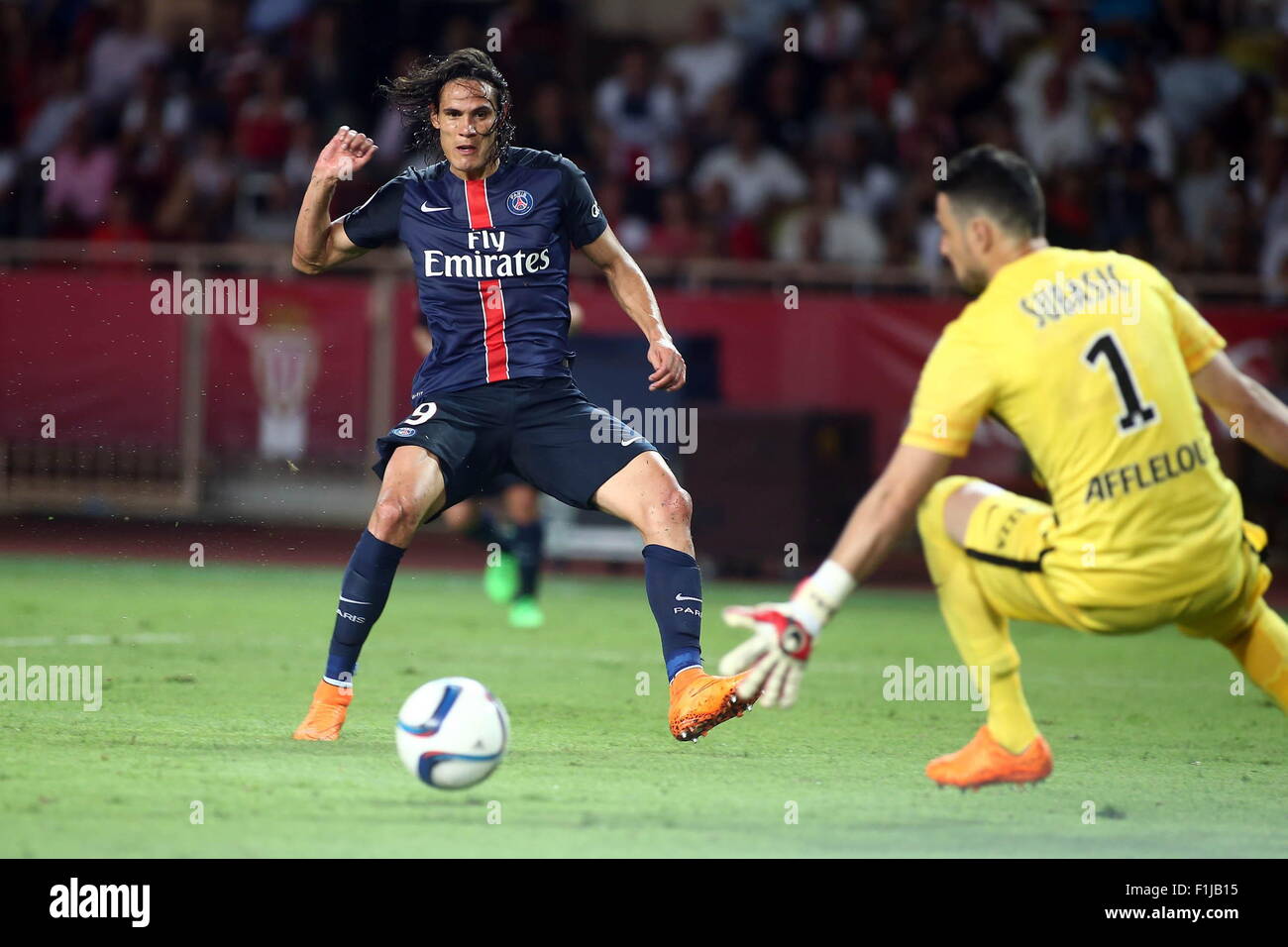 Edinson cavani psg goal hi-res stock photography and images - Alamy