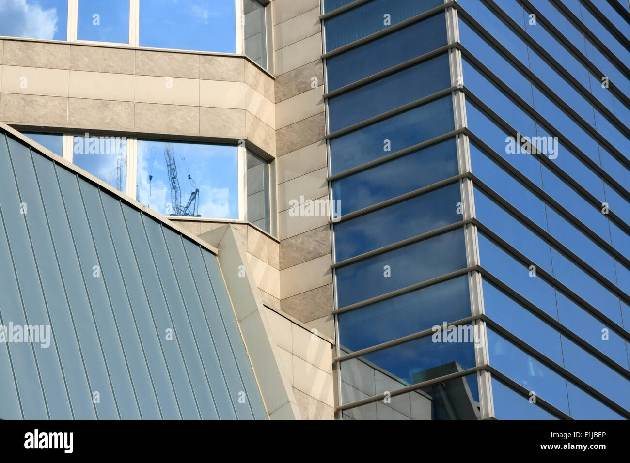 A close view of contemporary building exterior Stock Photo - Alamy