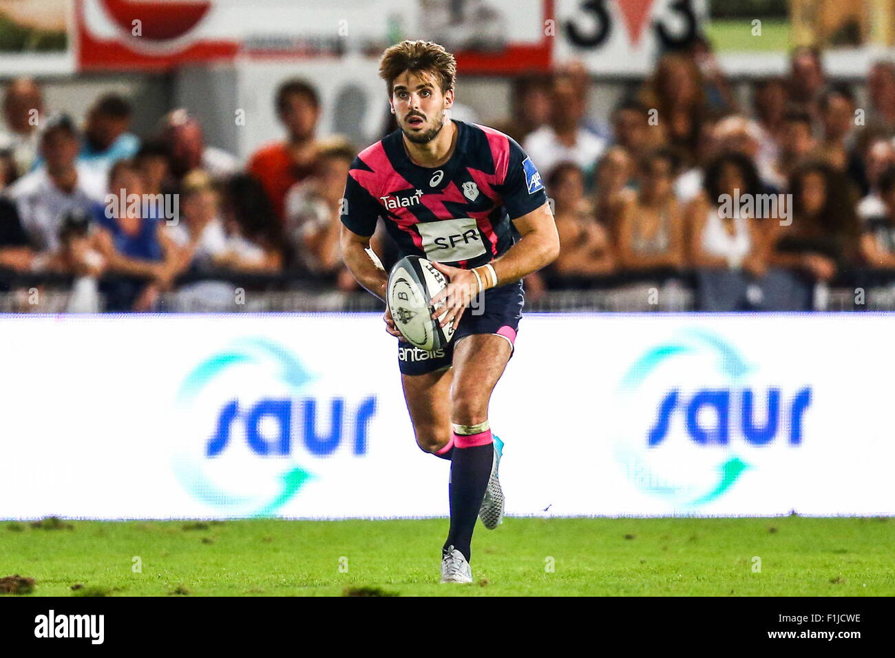 Hugo Bonneval - 29.08.2015 - Brive/Stade Francais - 2eme journee de Top ...