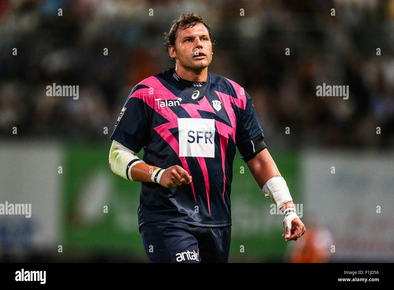 Gerhard Mostert - 29.08.2015 - Brive/Stade Francais - 2eme journee de ...