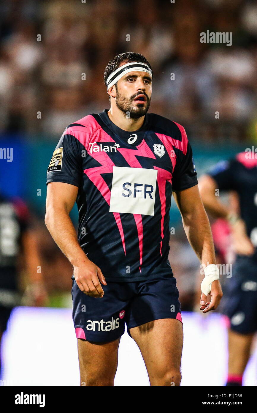 Geoffrey Doumayrou - 29.08.2015 - Brive/Stade Francais - 2eme journee ...