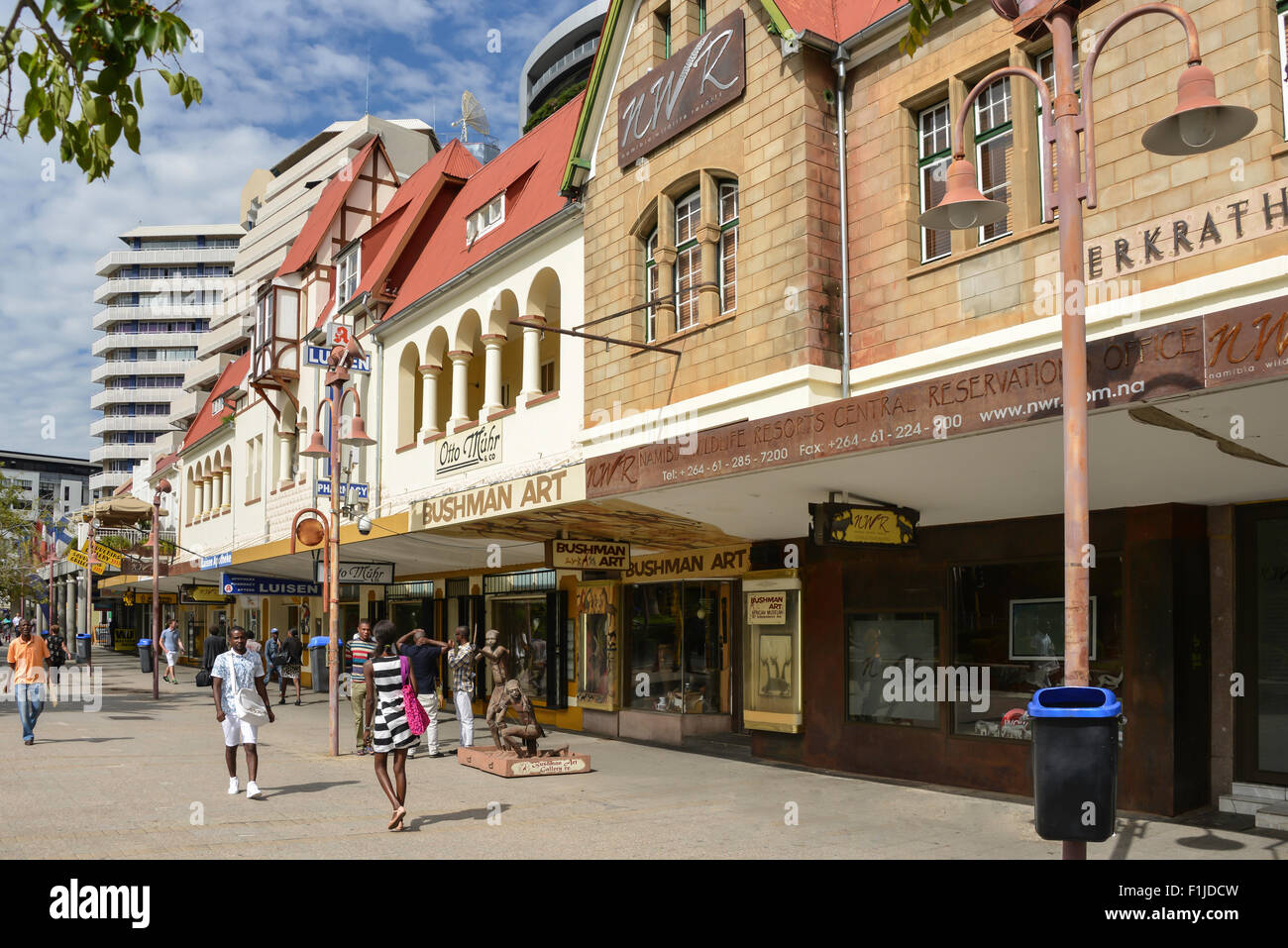Independence Avenue, Windhoek (Windhuk), Khomas Region, Republic of ...