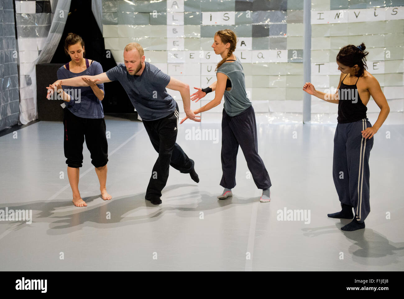 Hanover, Germany. 1st Sep, 2015. Choreographer Felix Landerer of ...