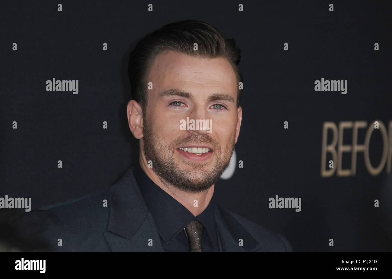 Los Angeles, CA, USA. 2nd Sep, 2015. Chris Evans at arrivals for BEFORE ...