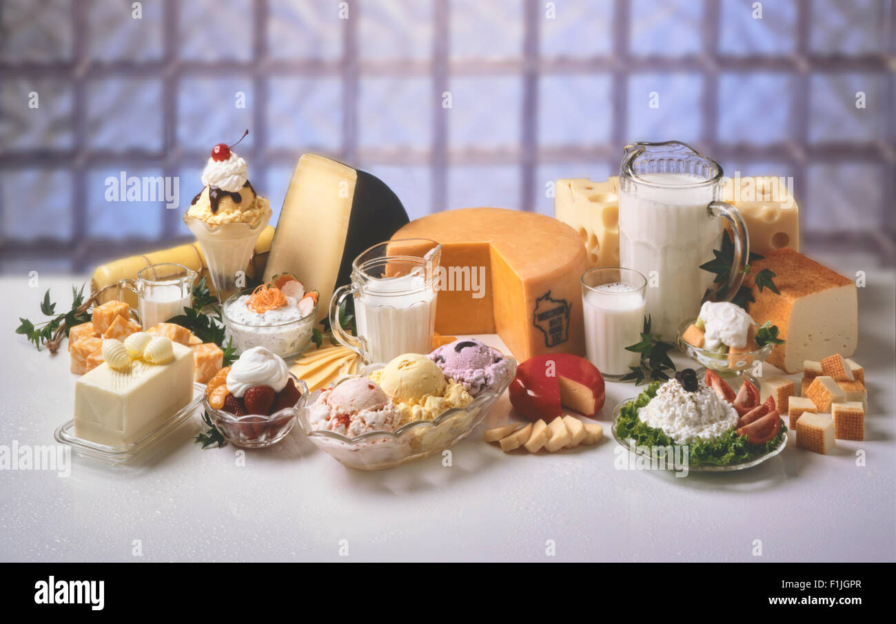 Dairy snacks hi-res stock photography and images - Alamy