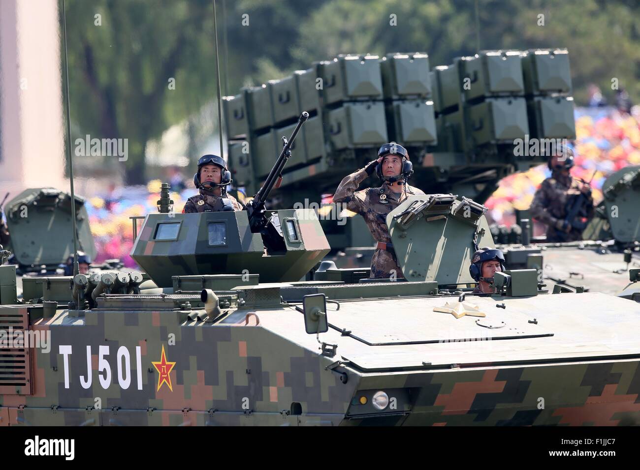 Chinese military tank parade hi-res stock photography and images - Alamy