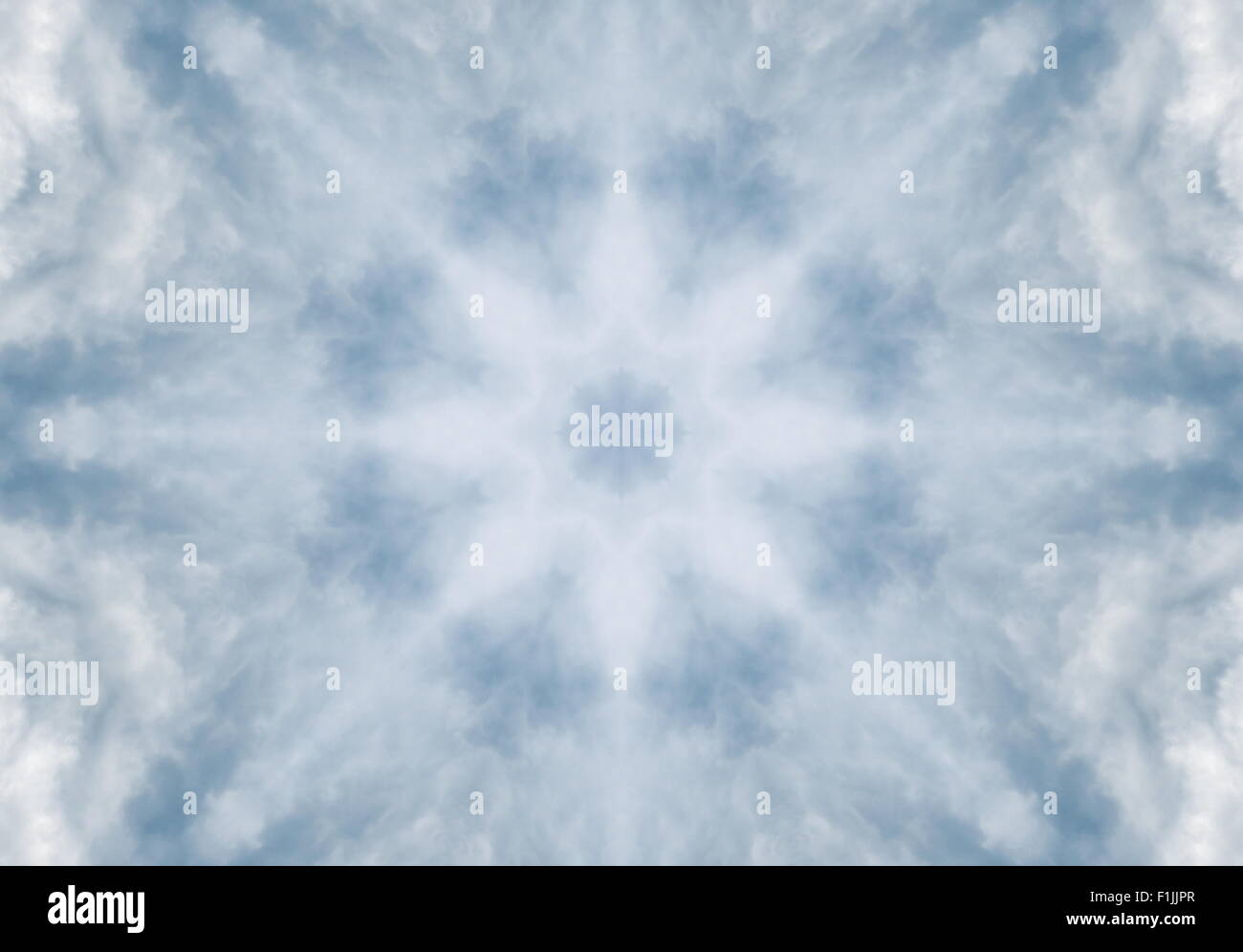 blue color drawing in kaleidoscope pattern - blue color drawing in ...