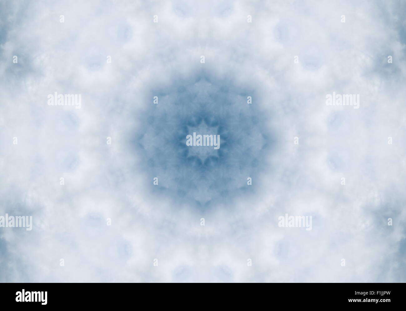 blue color drawing in kaleidoscope pattern - blue color drawing in ...