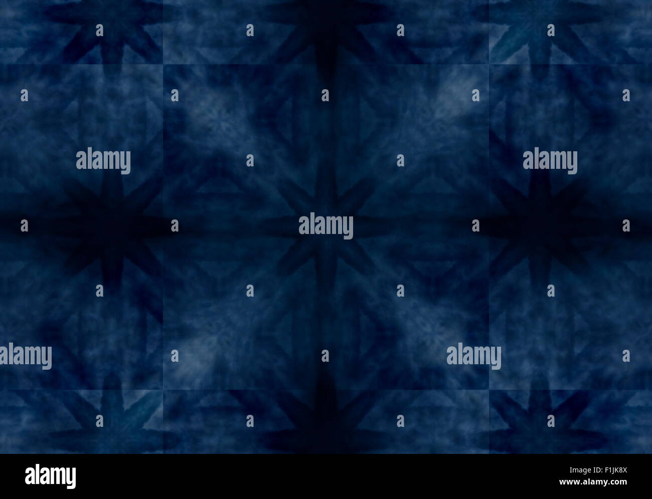 blue color drawing in kaleidoscope pattern - blue color drawing in ...