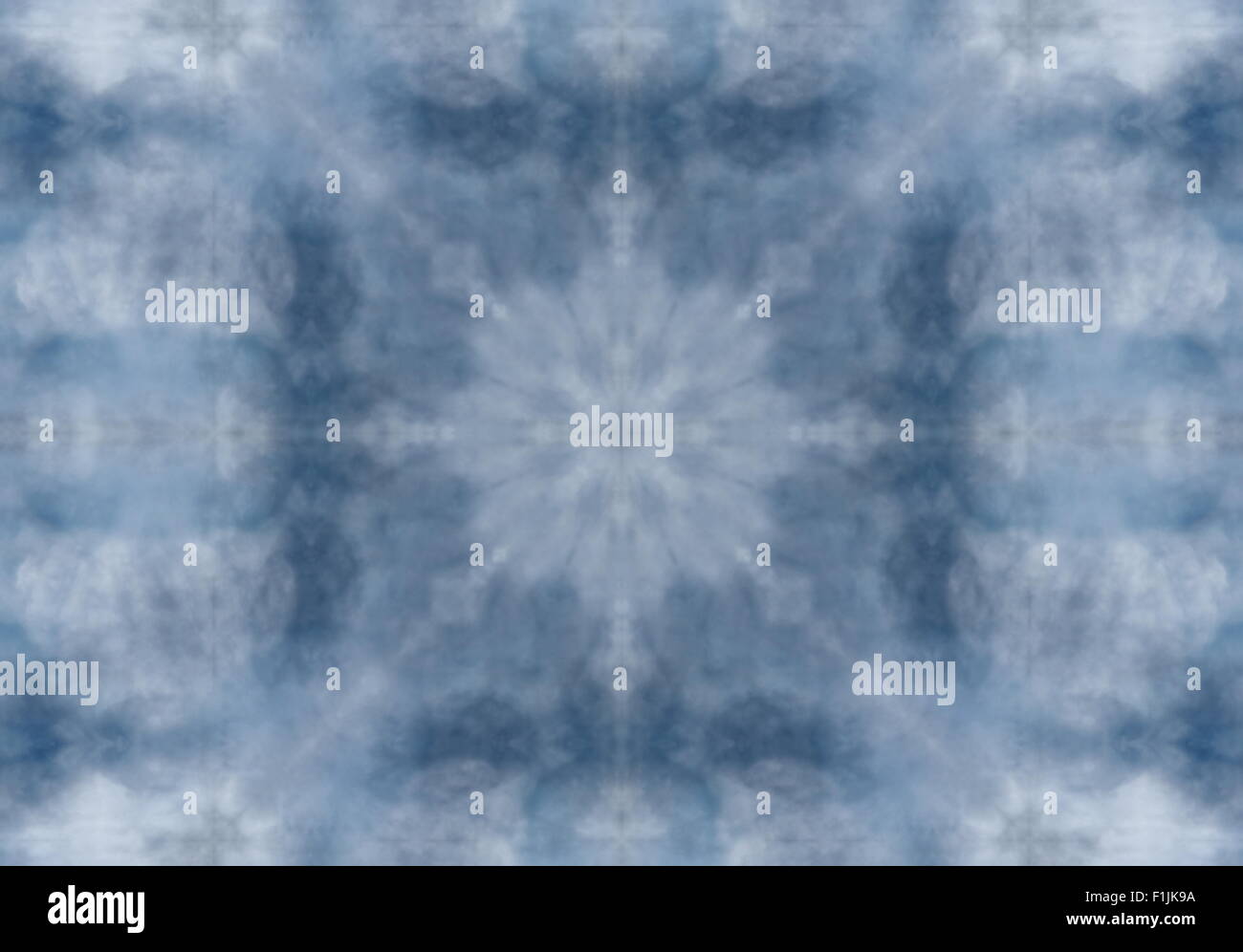 blue color drawing in kaleidoscope pattern - blue color drawing in ...