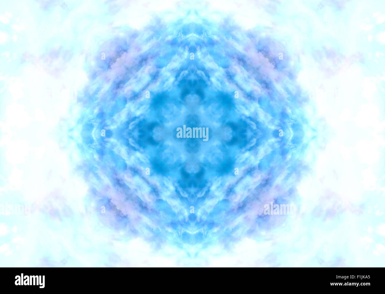 blue color drawing in kaleidoscope pattern - blue color drawing in ...