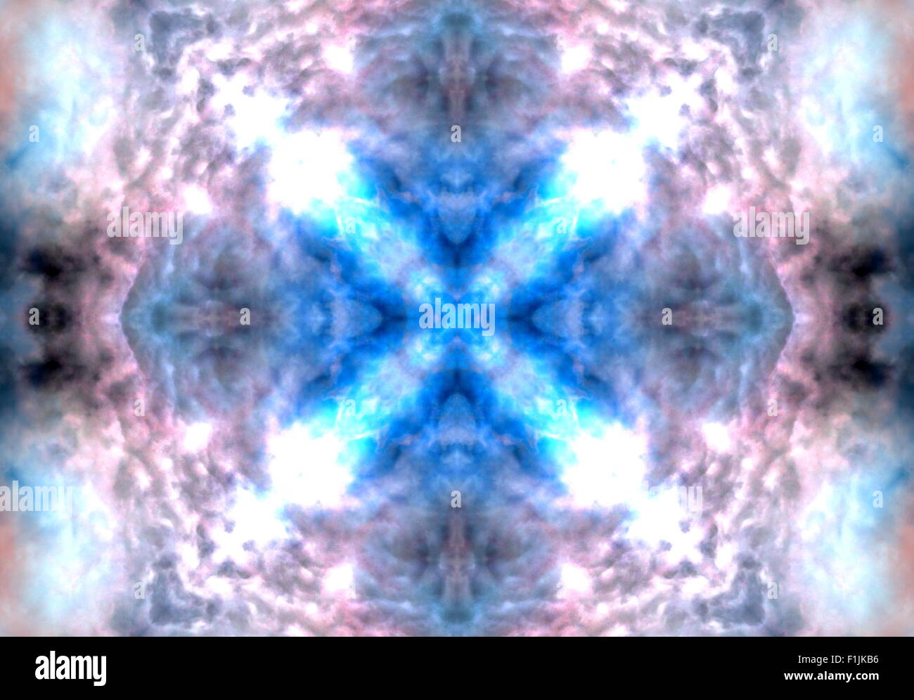 blue color drawing in kaleidoscope pattern - blue color drawing in ...