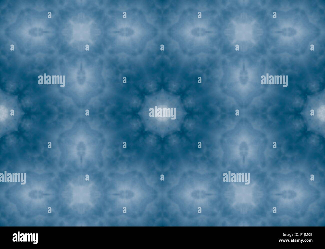 blue color drawing in kaleidoscope pattern - blue color drawing in ...