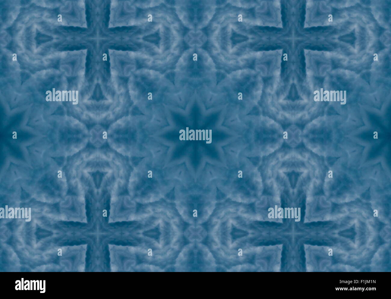 blue color drawing in kaleidoscope pattern - blue color drawing in ...