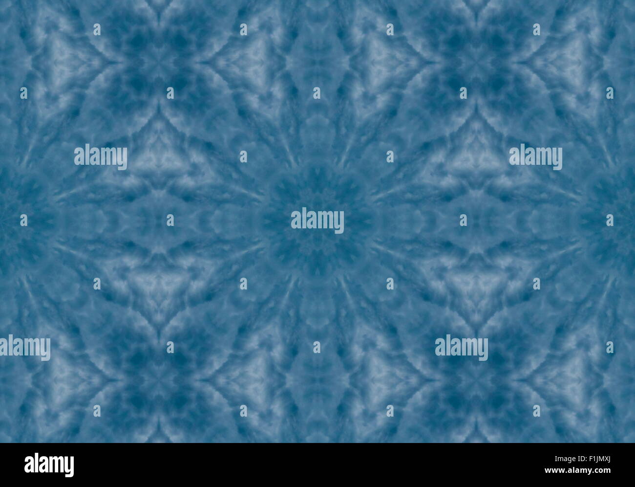 blue color drawing in kaleidoscope pattern - blue color drawing in ...