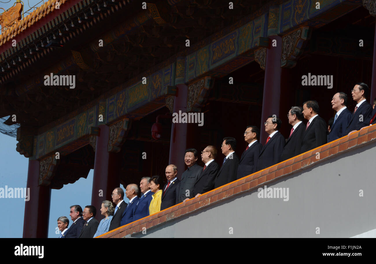 Xi jinping military parade hi-res stock photography and images - Alamy