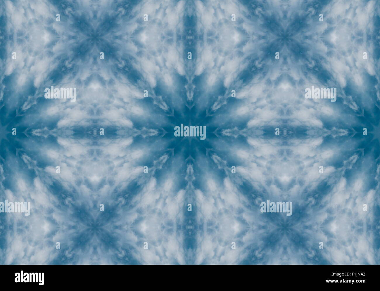 blue color drawing in kaleidoscope pattern - blue color drawing in ...