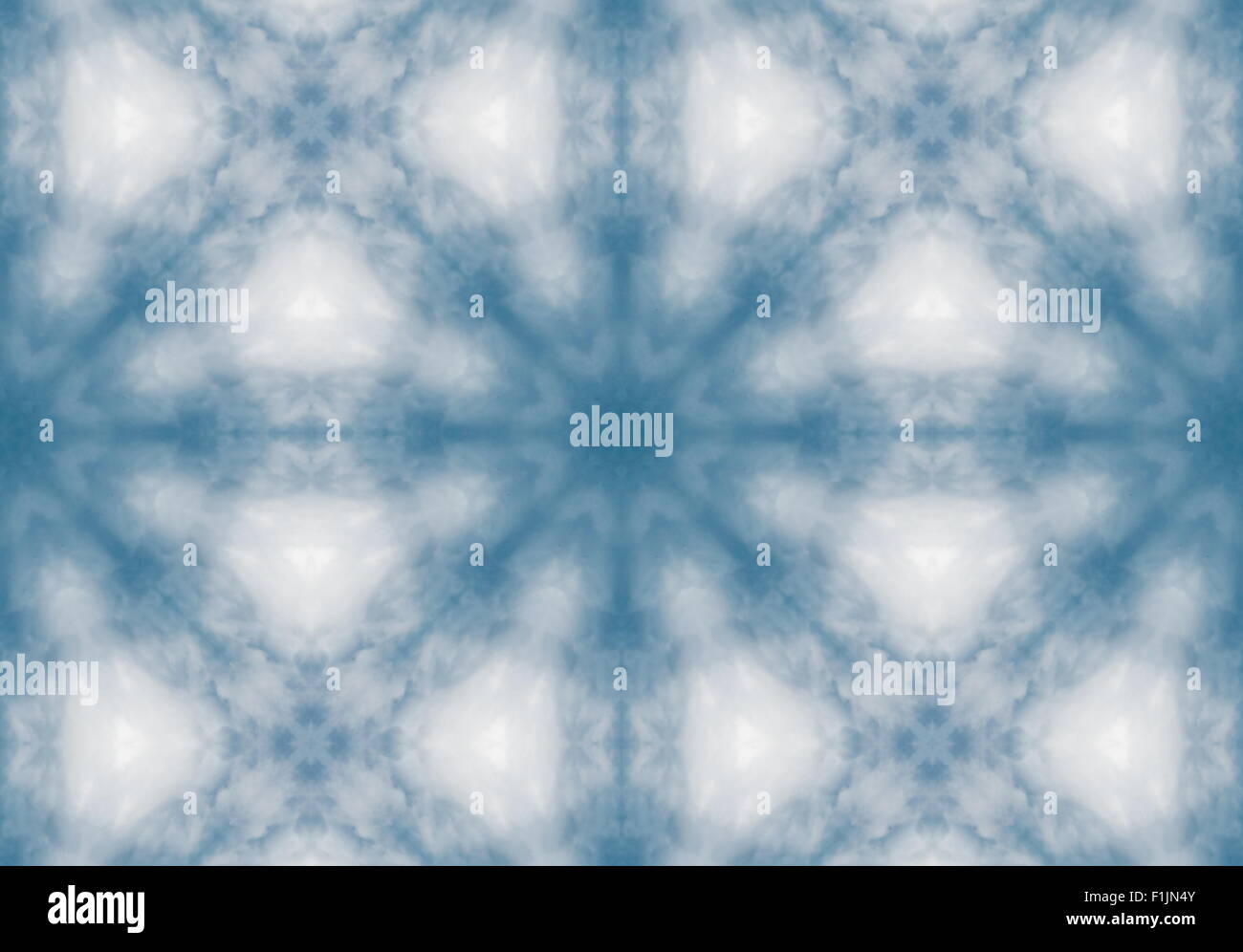 blue color drawing in kaleidoscope pattern - blue color drawing in ...