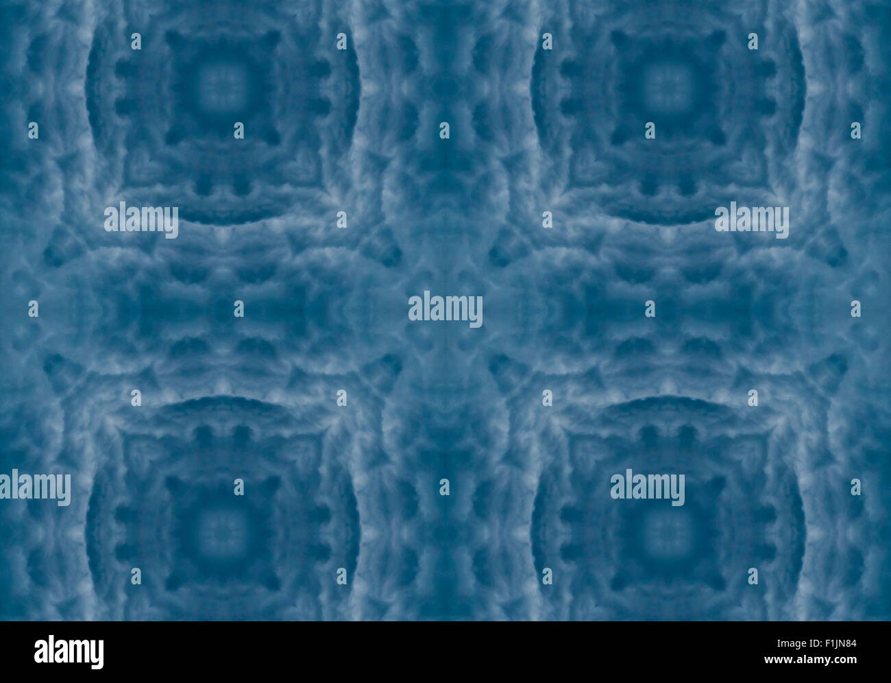 blue color drawing in kaleidoscope pattern - blue color drawing in ...