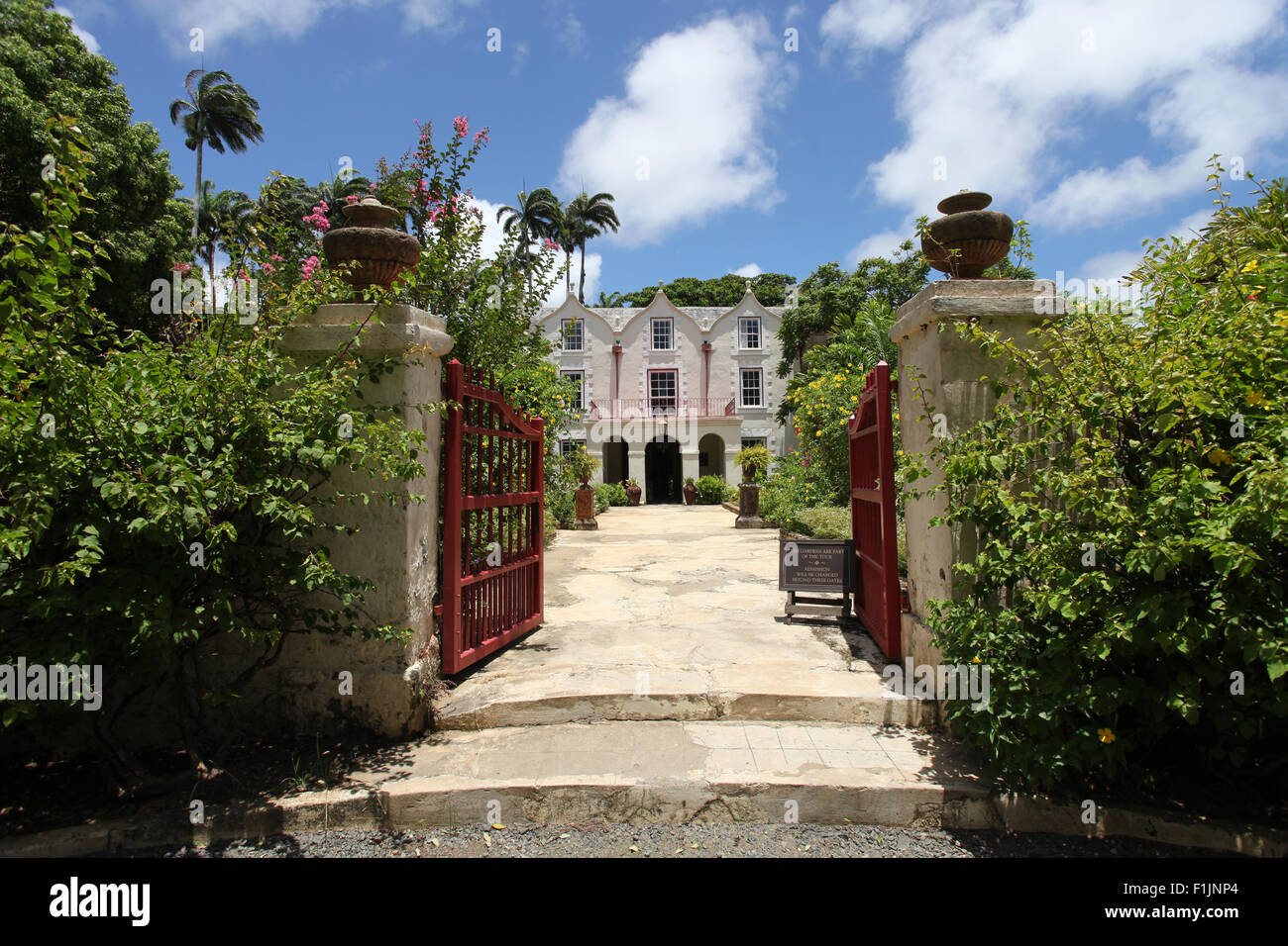 St Nicholas Abbey Barbados Stock Photo - Alamy