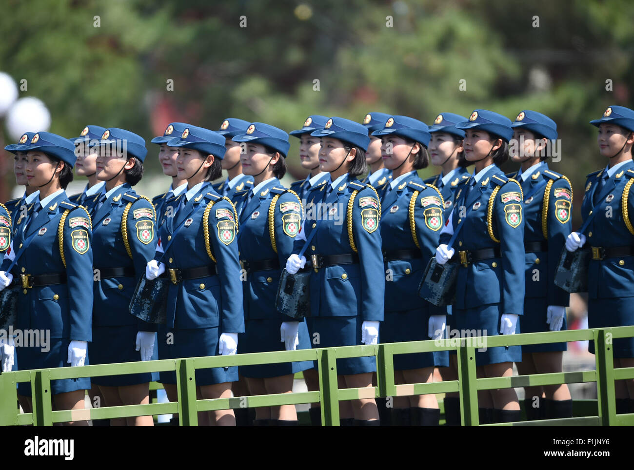 Beijing, China. 3rd Sep, 2015. Bethune international medical phalanx ...