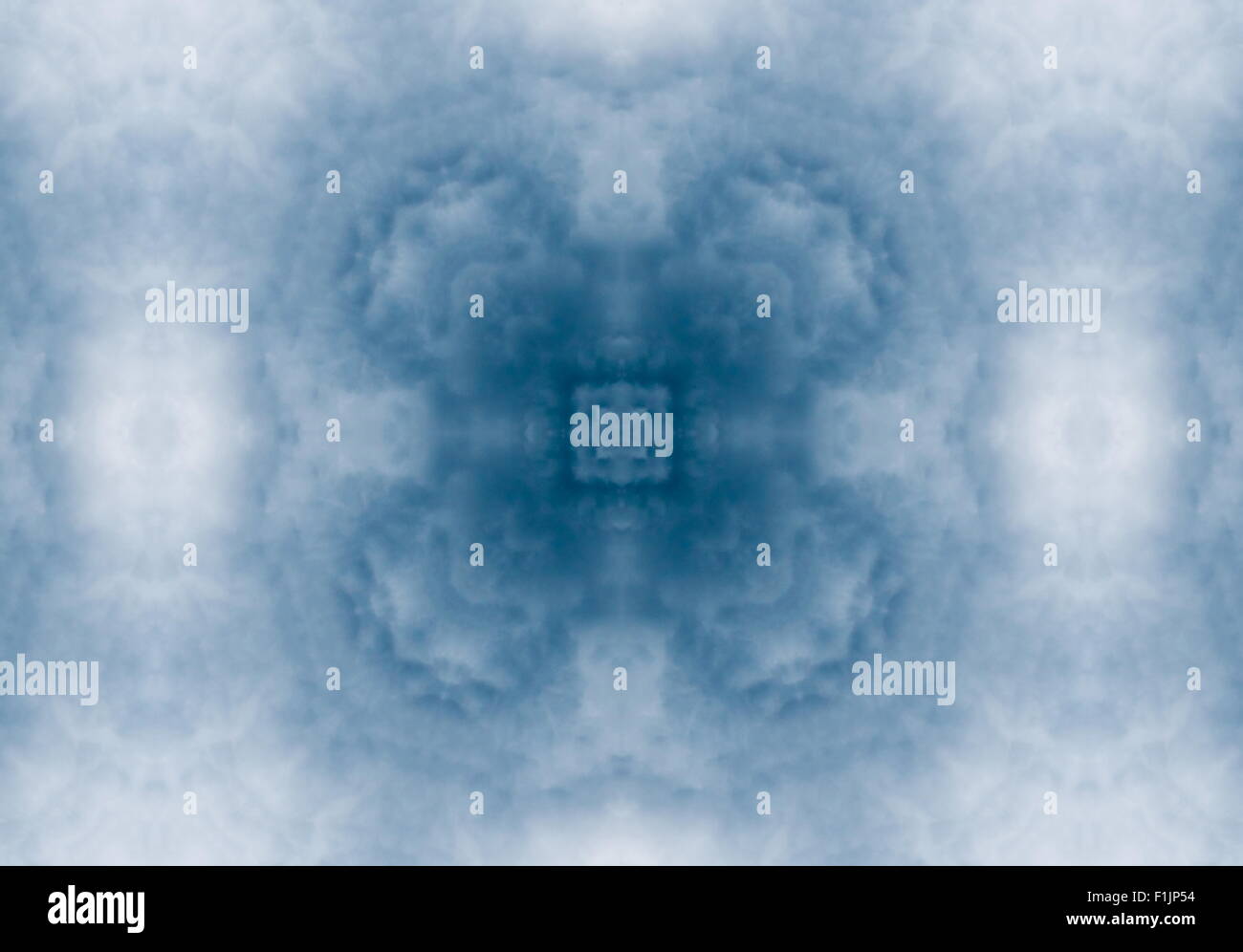 blue color drawing in kaleidoscope pattern - blue color drawing in ...