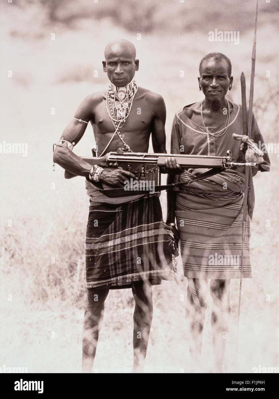 Maasai weapons hi-res stock photography and images - Alamy