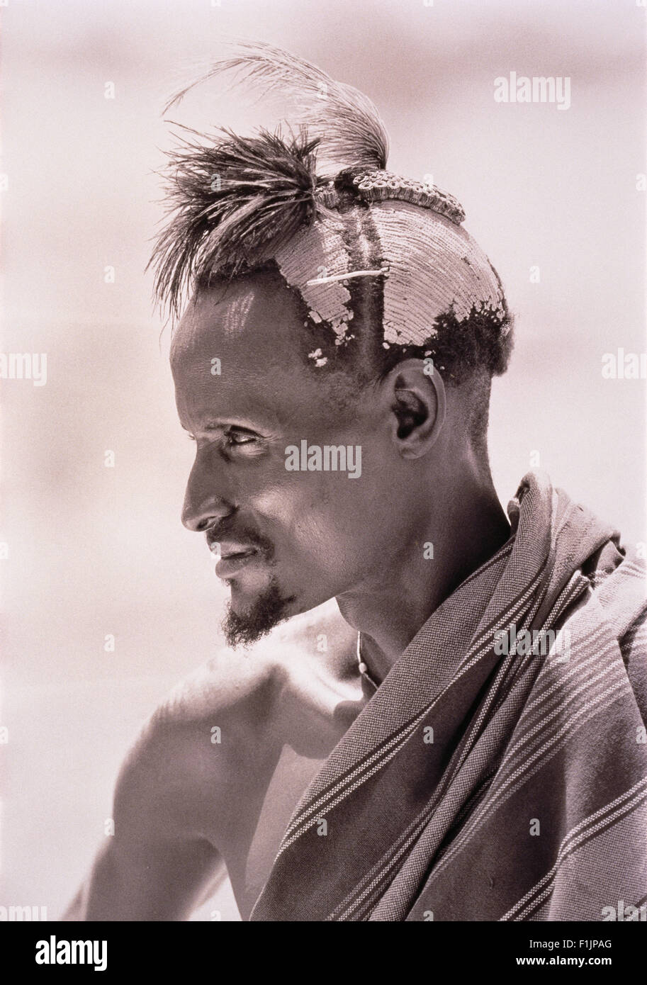 Black man profile hi-res stock photography and images - Alamy