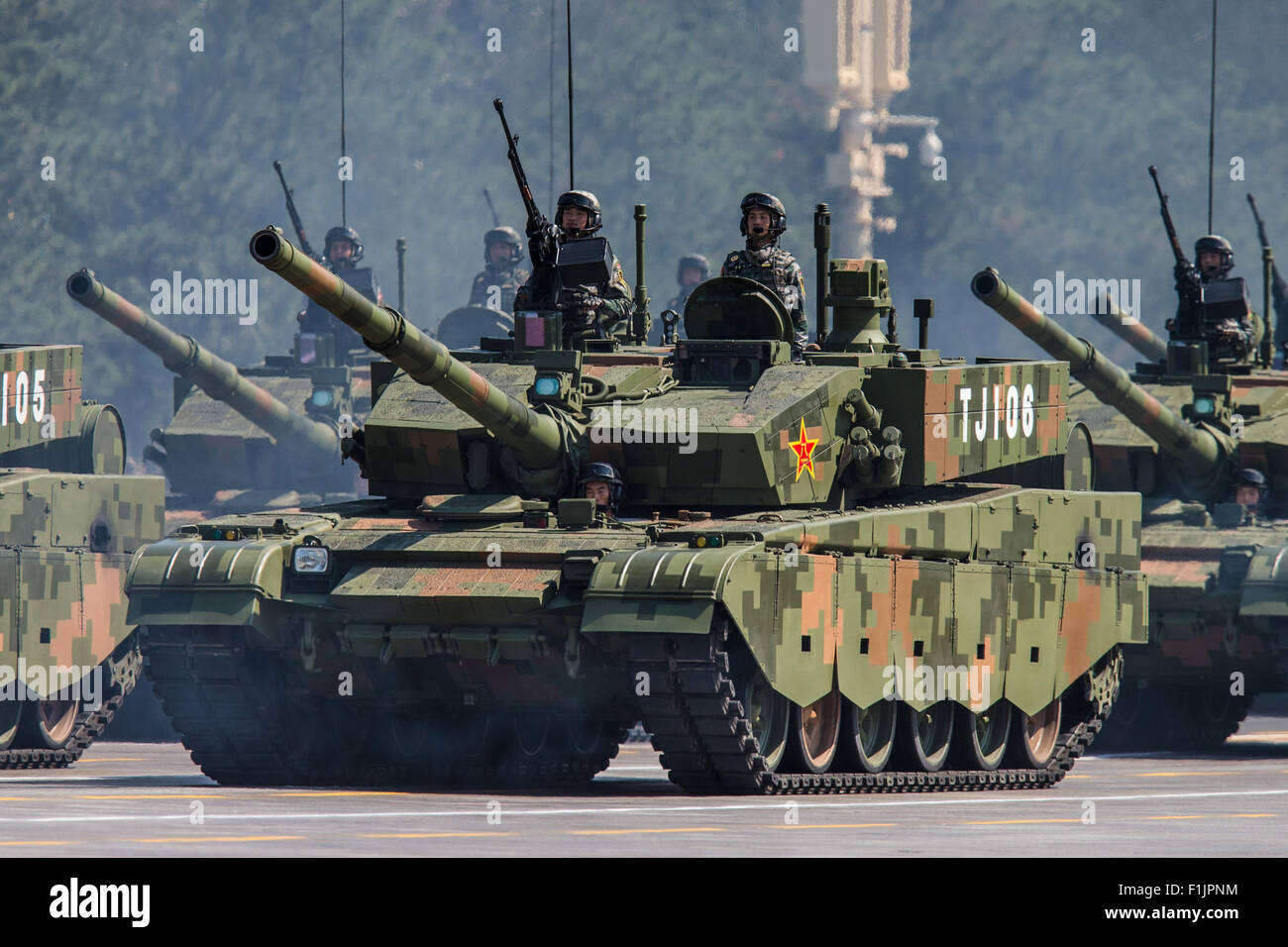 Chinese military parade tanks hi-res stock photography and images - Alamy