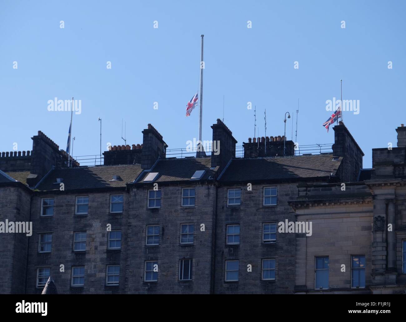 Edinburgh City Chambers Council Flag High Resolution Stock Photography ...