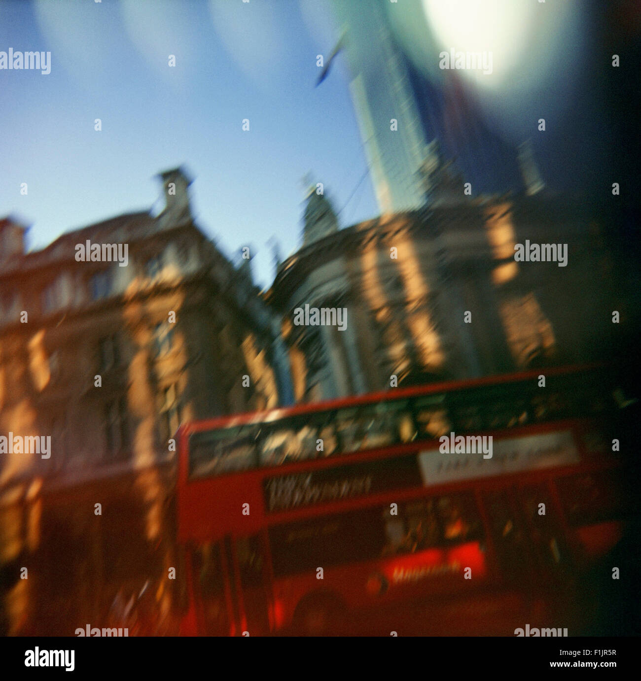 Blurred View of City, London, England Stock Photo - Alamy
