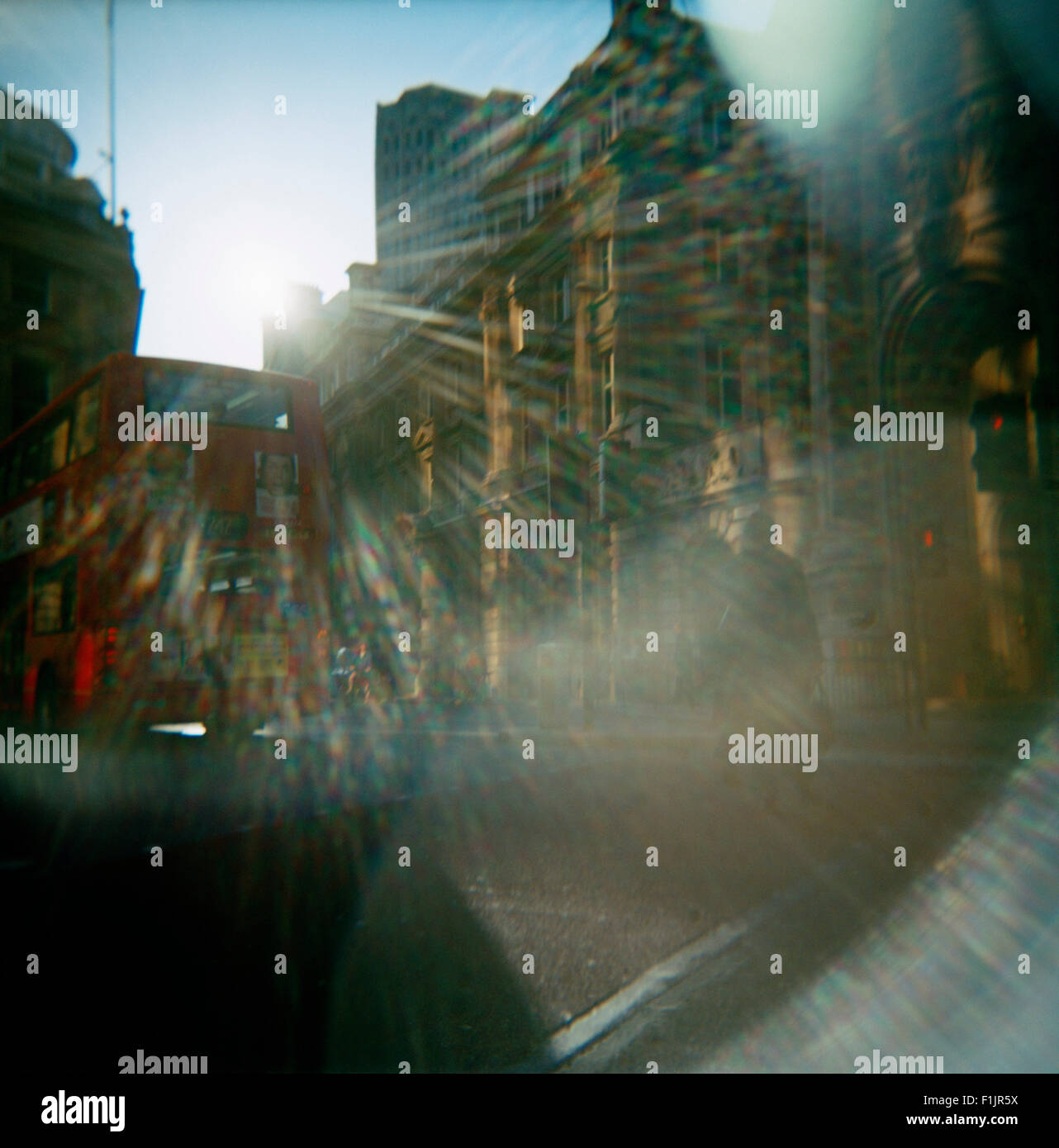 Blurred View of City, London, England Stock Photo - Alamy