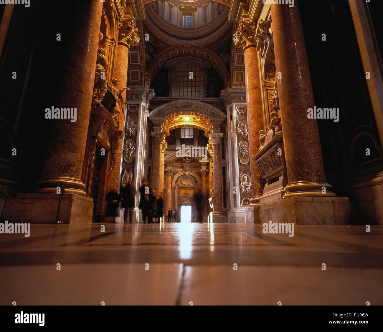 Interior St. Peter's Basilica Vatican City, Rome, Italy Stock Photo - Alamy
