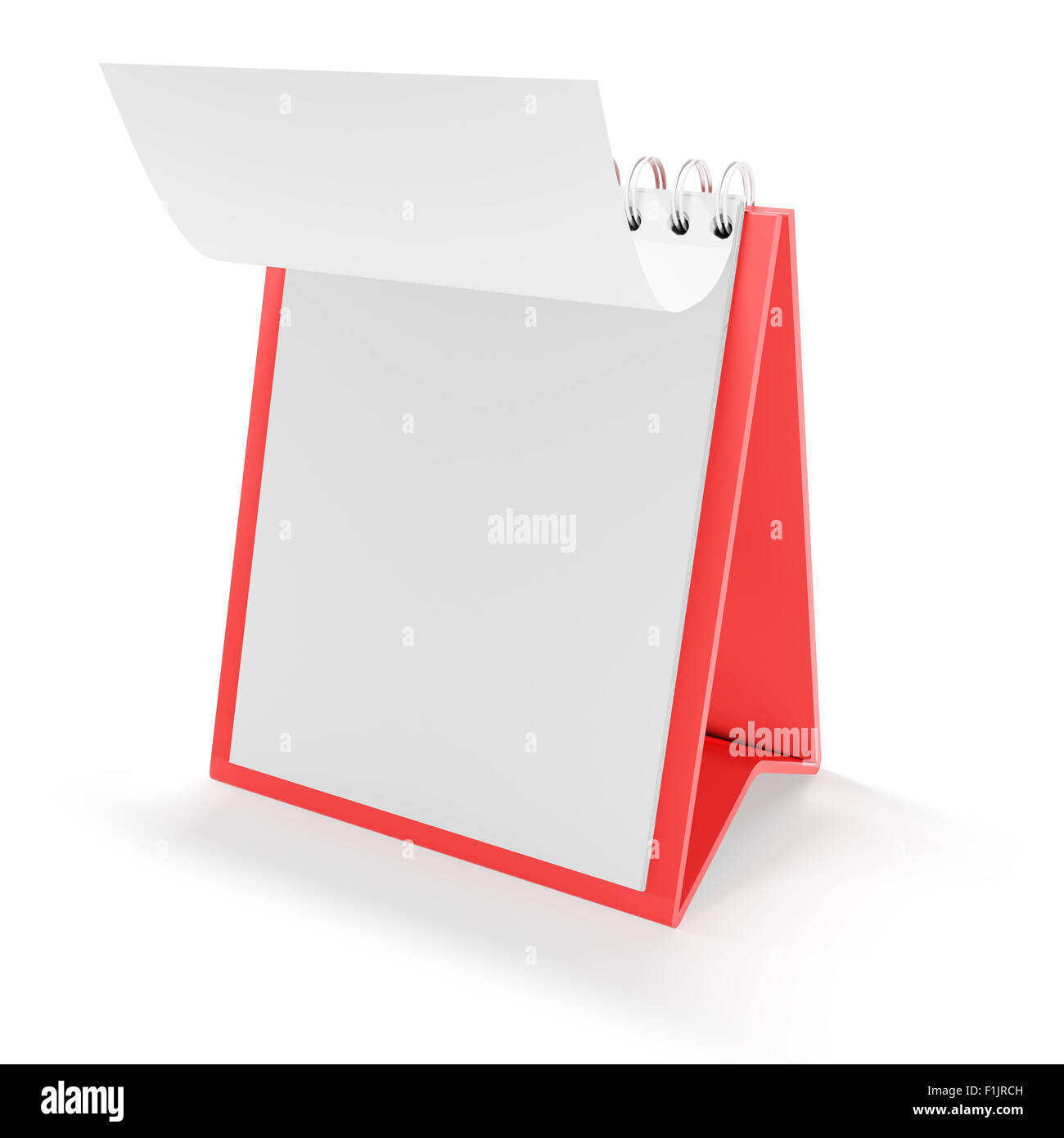Blank calendar page Cut Out Stock Images & Pictures - Alamy