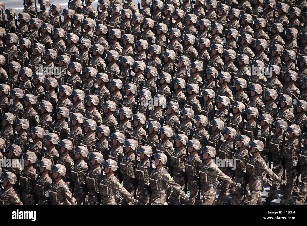 Beijing, China. 3rd Sep, 2015. The phalanx honoring heroes of ...