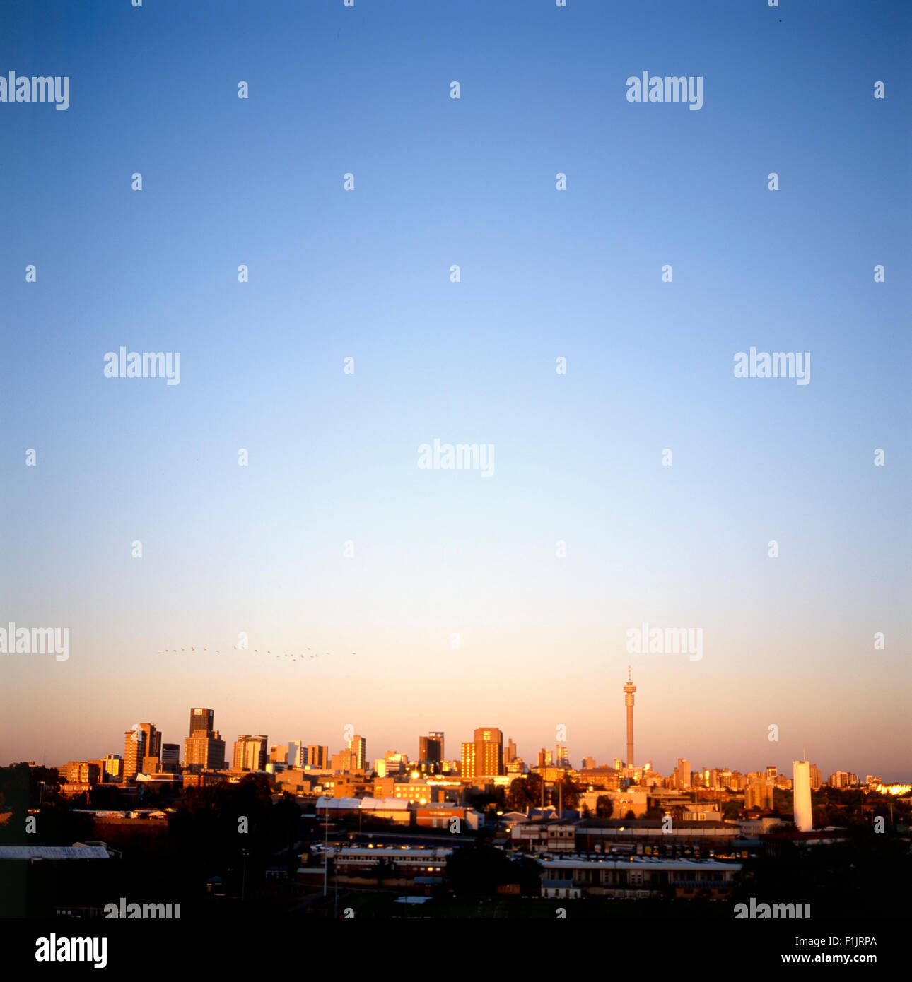 Jhb city, sun set / sun rise, SA Stock Photo - Alamy